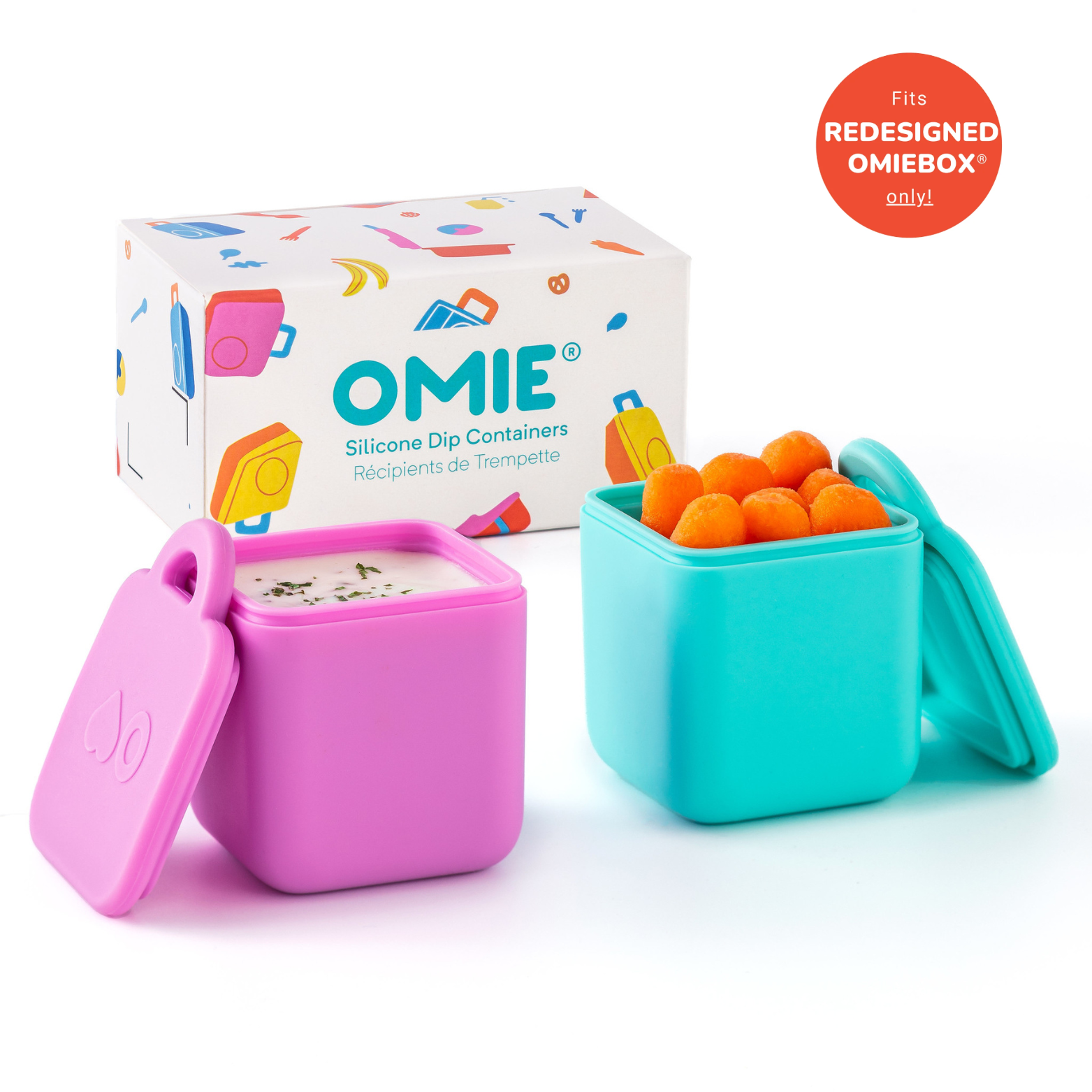 OmieDip | Dip & Sauce Container | Fits inside OmieBox® | Omie® – OmieLife